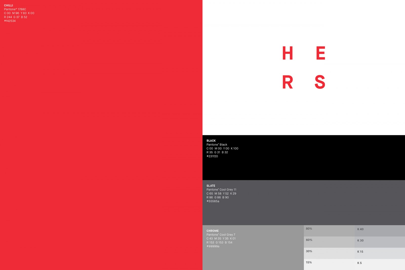 HERS Agency — Identity and applications - Brand and graphic design ...