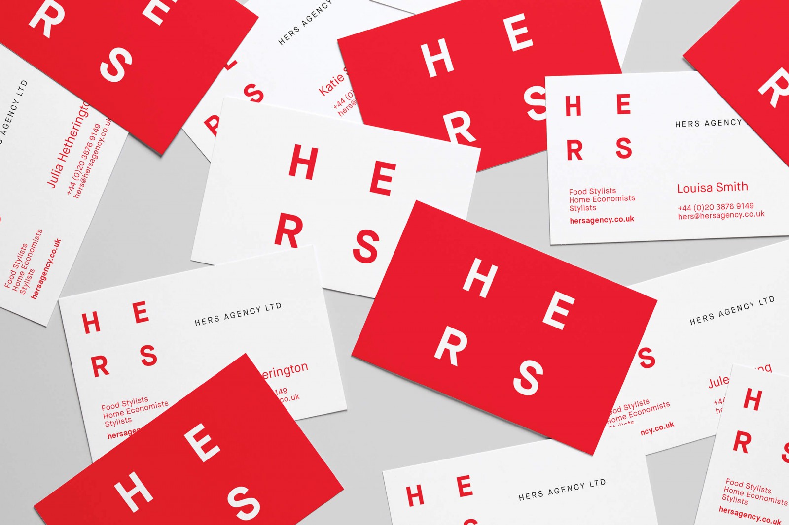 HERS Agency — Identity and applications - Brand and graphic design ...